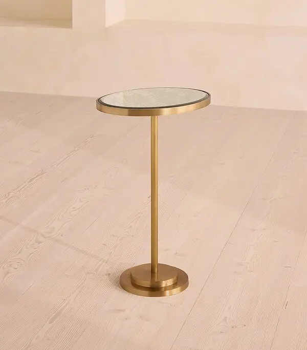 SOHO HOME Cinema Side Table - Metallic