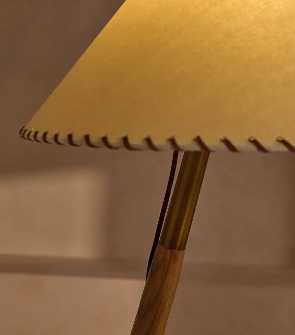 SOHO HOME Oak Wren Floor Lamp
