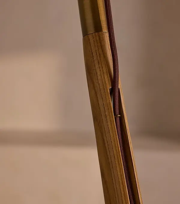 SOHO HOME Oak Wren Floor Lamp