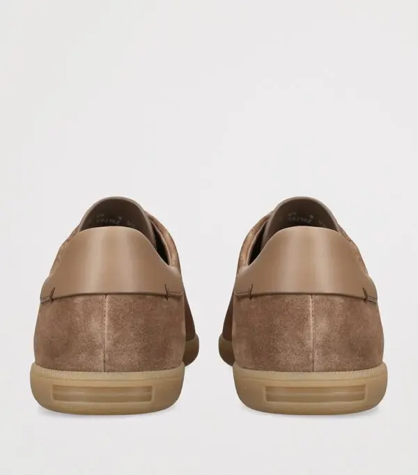 Zegna 232 Suede Sneakers - Brown