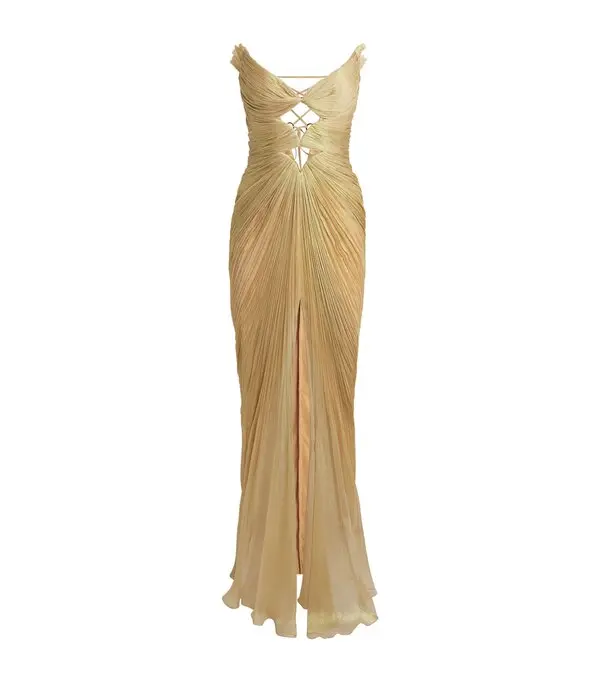 MARIA LUCIA HOHAN Carmen Gown - Orange