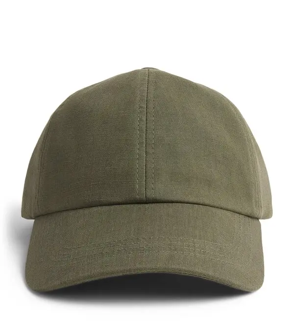 Paul Smith Linen Cap - Green