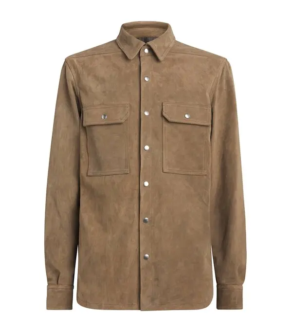 Rick Owens Suede Overshirt