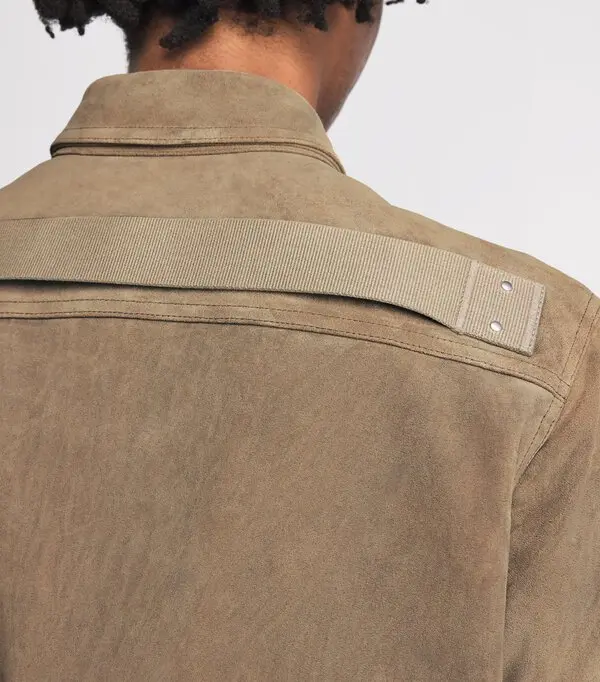 Rick Owens Suede Overshirt