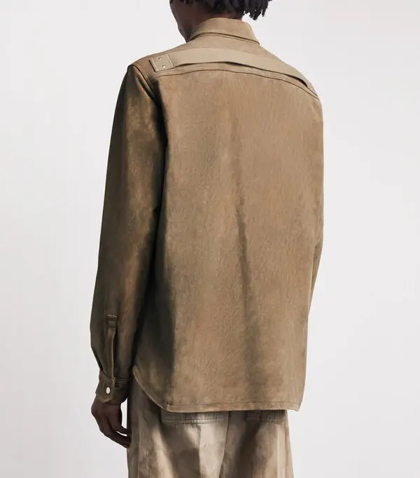 Rick Owens Suede Overshirt