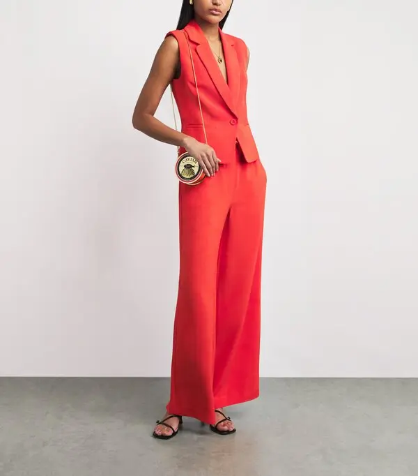 Claudie Pierlot Wide-leg Tailored Trousers