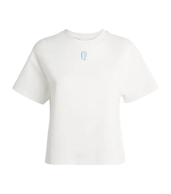 Claudie Pierlot Cotton Piqué T-shirt - White