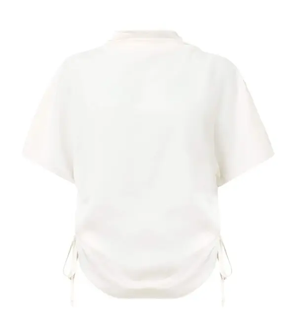 ALLSAINTS Leslie Draped Top - White