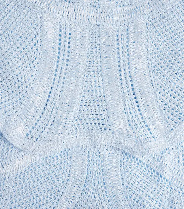Maje Crochet Mini Dress