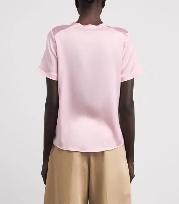 Maje Silk T-shirt Blouse