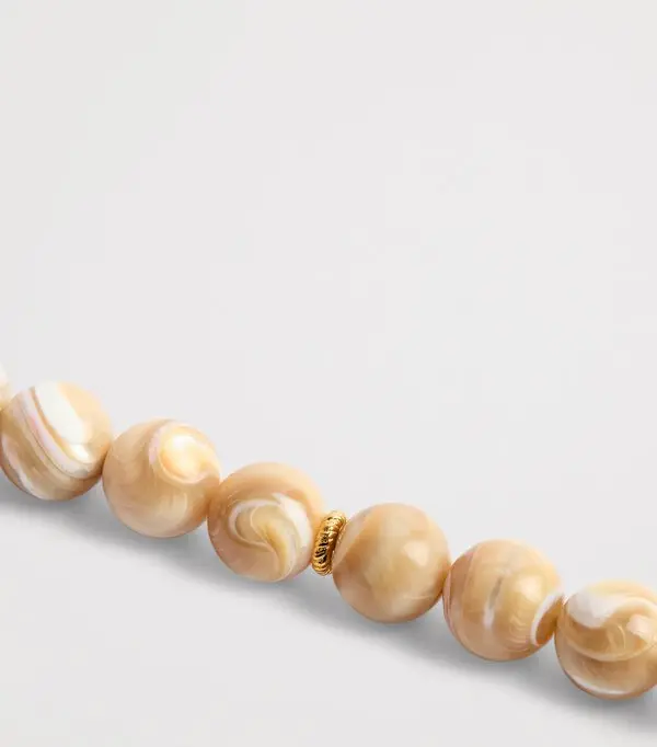 Anni Lu Gold-plated Beaded Jetset Bracelet