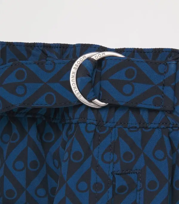 Moose Knuckles Monogram Swim Shorts - Navy