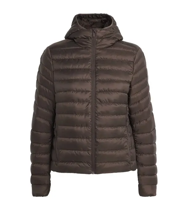 Canada Goose Quilted Aethera Hooded Jacket - Brown