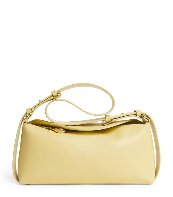 Erdem Leather Bloom Shoulder Bag - Yellow