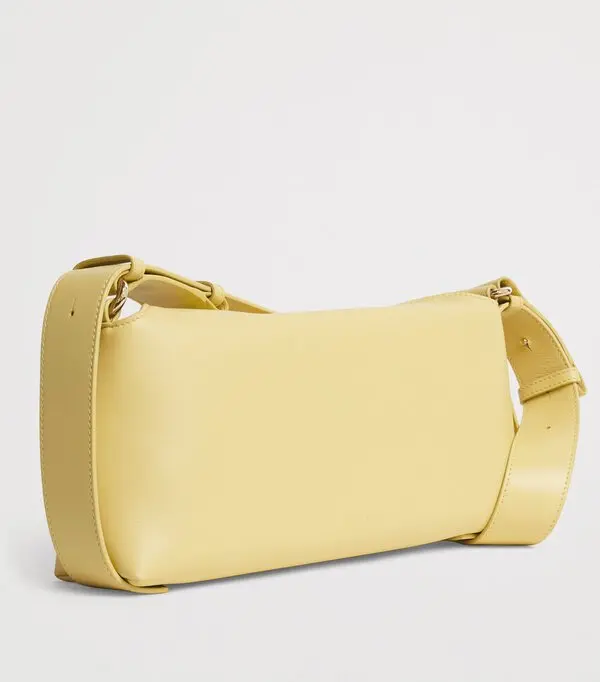 Erdem Leather Bloom Shoulder Bag - Yellow