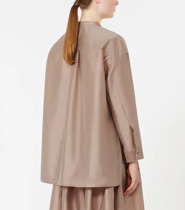 Max Mara Satin Oversized Shirt