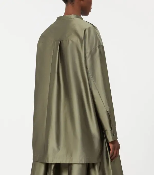 Max Mara Satin Oversized Shirt