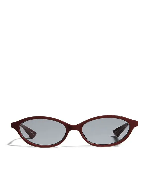 Le Specs Duskfall Cat Eye Sunglasses - Red