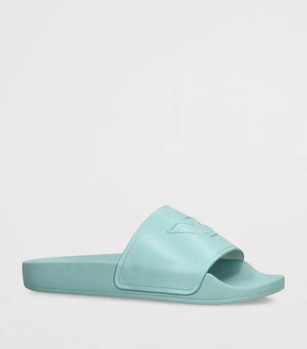 Giorgio Armani Logo Slides - Green