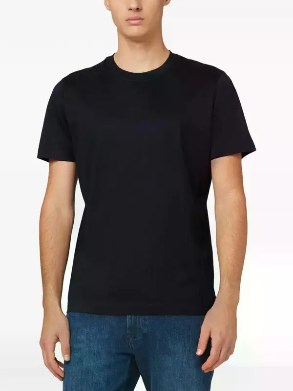 Boggi Milano Pima Cotton Jersey T-shirt - Blue