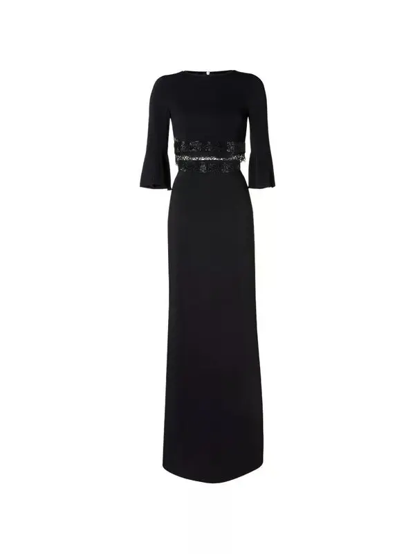 Philipp Plein Maxi Rhinestone-embellished Dress