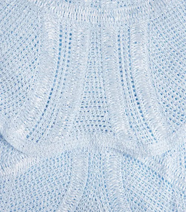 Maje Crochet Mini Dress