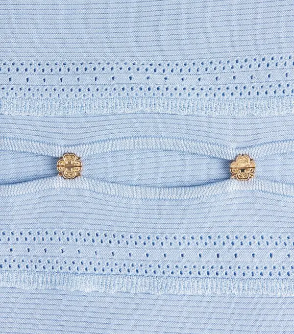 Maje Pointelle Cardigan