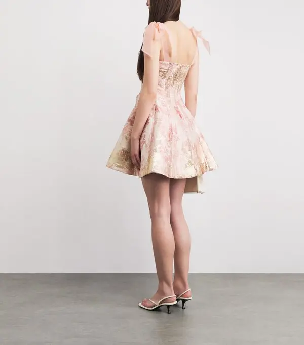 Alice + Olivia Printed Summer Mini Dress