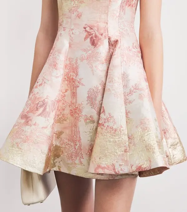 Alice + Olivia Printed Summer Mini Dress