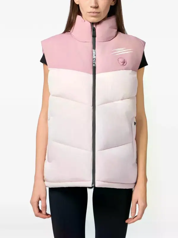 PLEIN SPORT Logo-detail Gilet