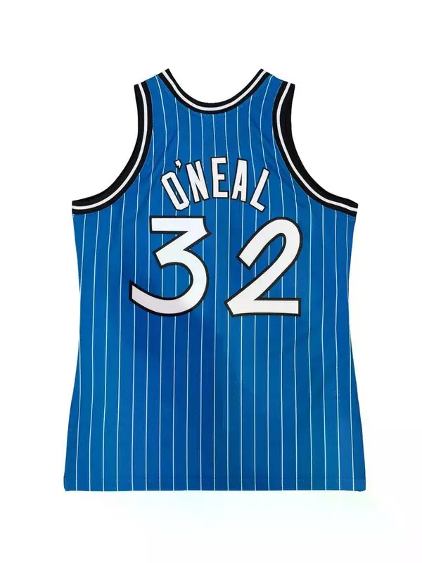 Mitchell & Ness Nba Orlando Magic 94 Shaquille O'neal Authentic Road Jersey Top - Blue