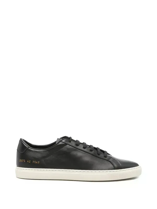 COMMON PROJECTS Leather Sneakers - Black