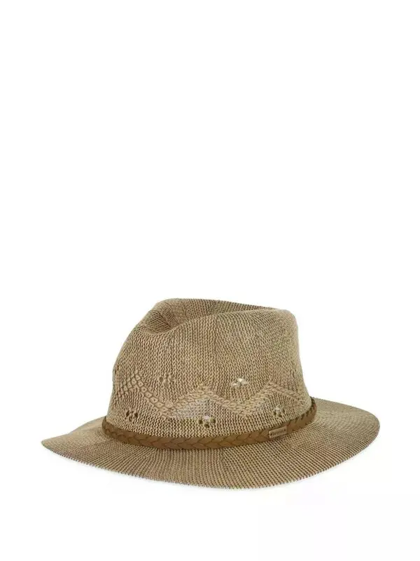 Barbour Flowerdale Trilby Hat - Neutrals