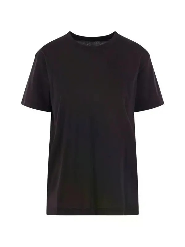 THIBAULT VAN DER STRAETE Crew-neck T-shirt - Black