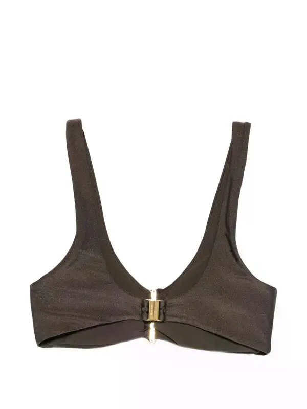 Simkhai Leaf Detail Bikini - Brown