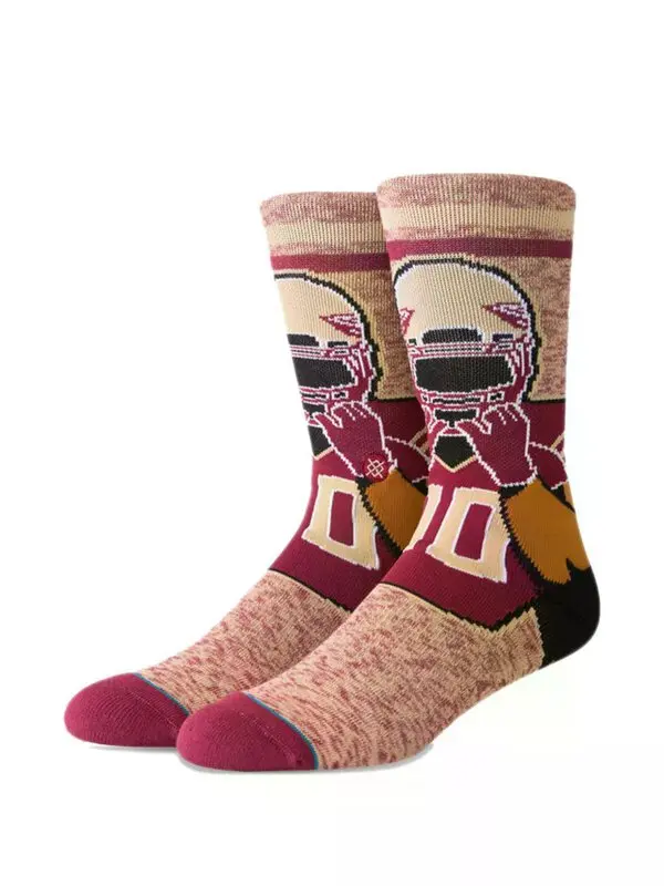 Stance Florida State Graphic Crew Socks - Neutrals