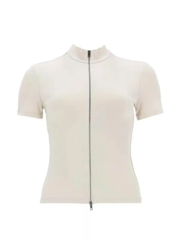 Alexander Wang Zipped Top - Neutrals