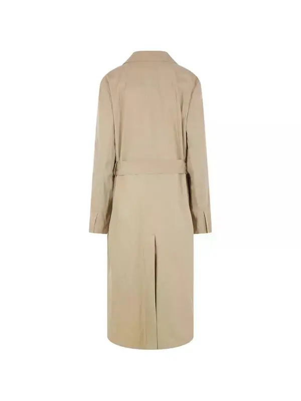 META CAMPANIA COLLECTIVE Belt-fastening Coat - Neutrals