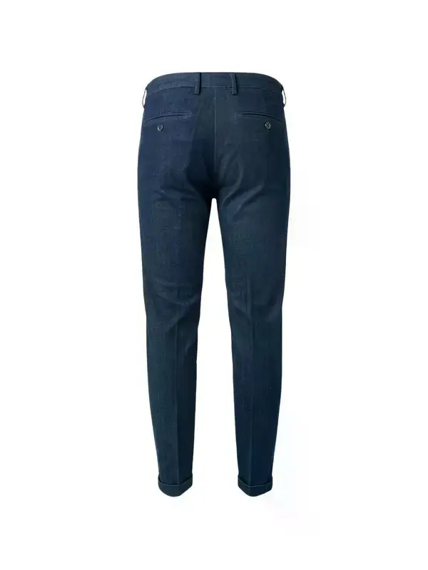 RE-HASH Cuffed Slim-fit Jeans