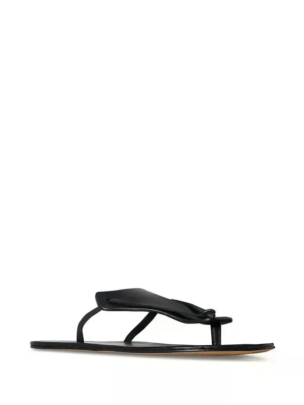 THE ROW Helena Sandals - Black