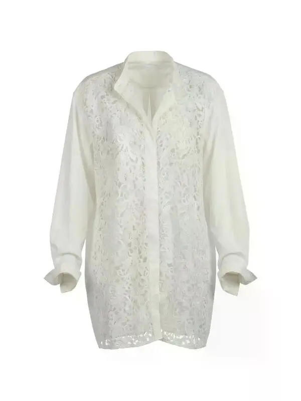 Valentino Garavani Lace Shirt - White