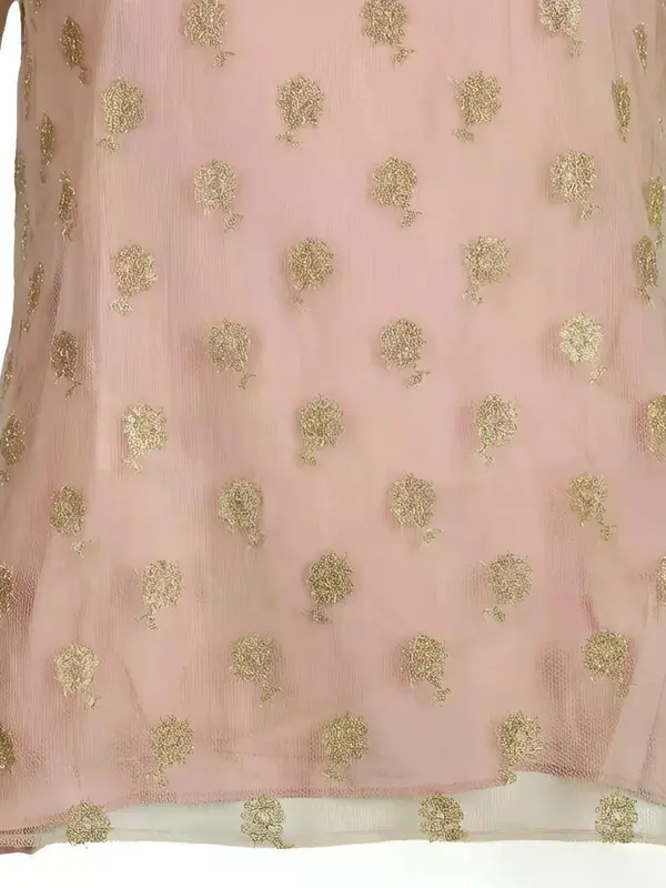 Valentino Garavani Floral-print High-neck Blouse