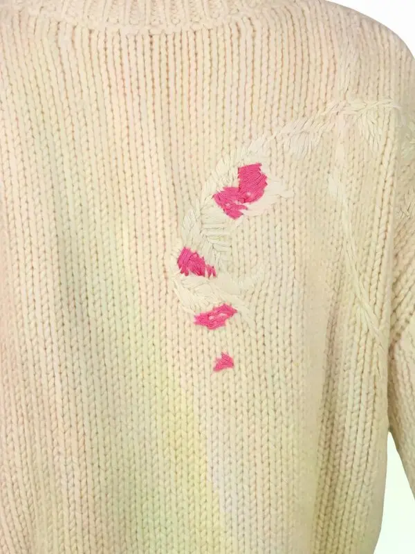 Valentino Garavani Floral Embroidered Sweater