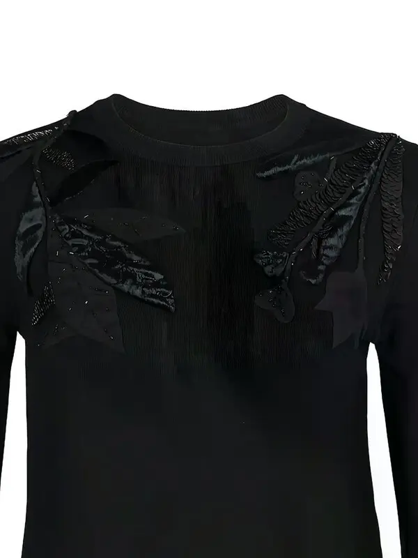 Valentino Garavani Leaf Ruffle Dress