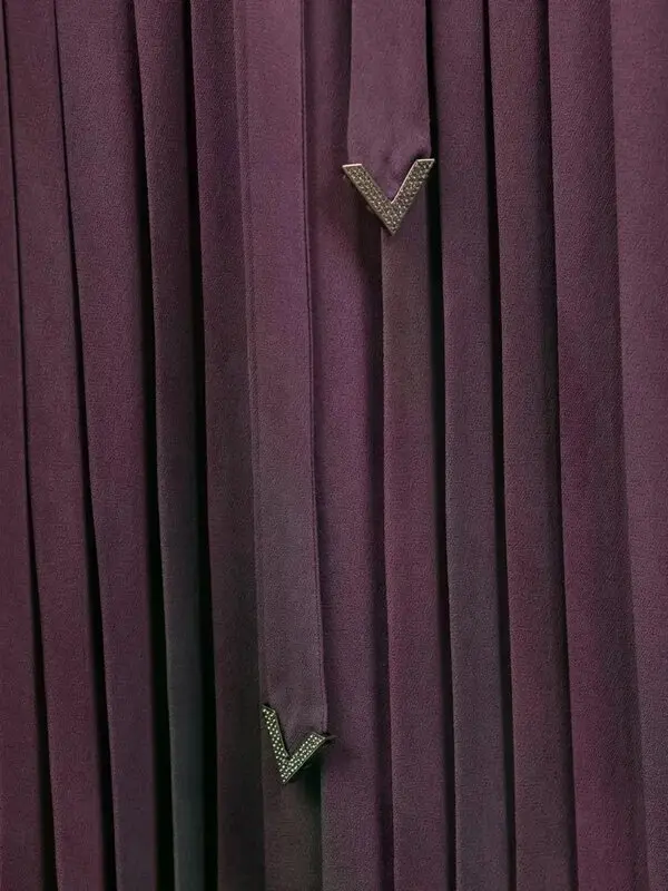 Valentino Garavani Pleated Tie Trousers