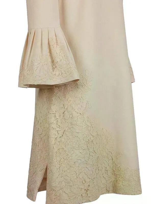 Valentino Garavani Lace Bell-sleeve Mini Dress