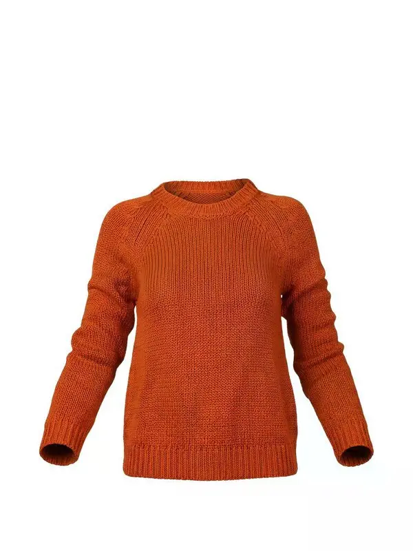 Valentino Garavani Open-back Tie Sweater - Orange