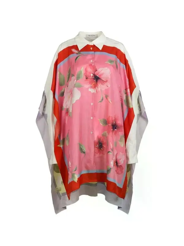 Valentino Garavani Floral-print Shirt - White