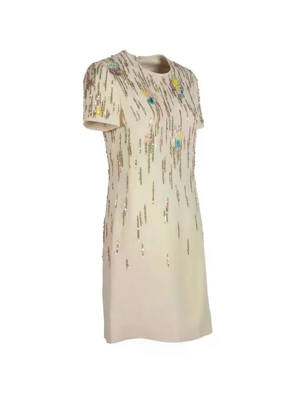 valentino sequin mini dress Valentino Hot Pink Mirror-Sequin Mini Dress