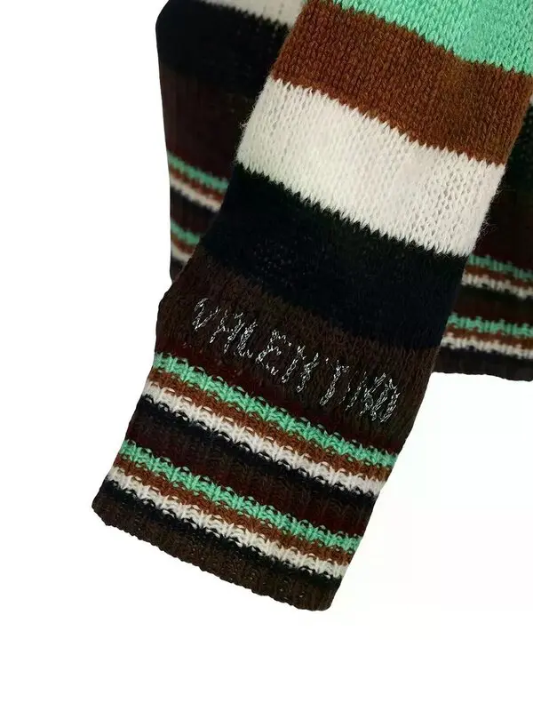 Valentino Garavani Striped-pattern Knitted Jumper